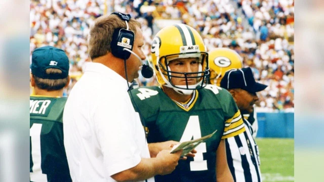1992 GREEN BAY Packers vs Kansas City Chiefs DVD Brett Favre 1er jeu ...