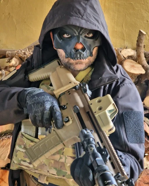 CPT PRICE GHOST Call Of Duty Warzone 2.0 Masque Imprimé 3D Cosplay ...