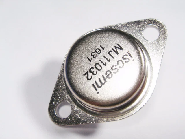 MJ11032 POWER DARLINGTON Transistor Si Npn 120V 50A 100A 300W Hfe ...