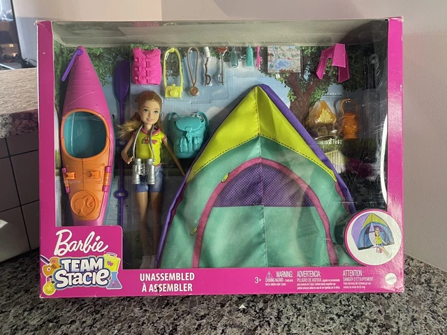 BARBIE TEAM STACIE Summer Camp Playset - BRAND NEW $33.78 - PicClick AU