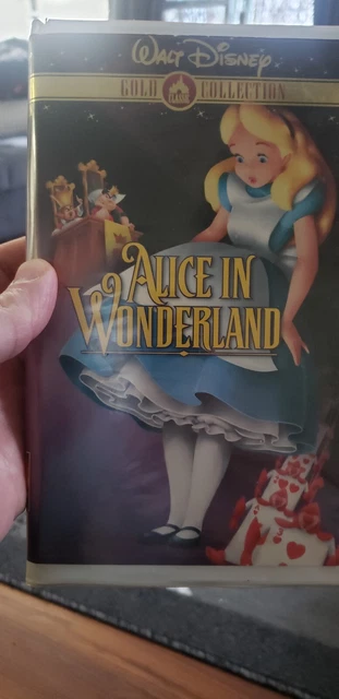 ALICE IN WONDERLAND (VHS, 2000, Gold Collection Edition) $15.00 ...