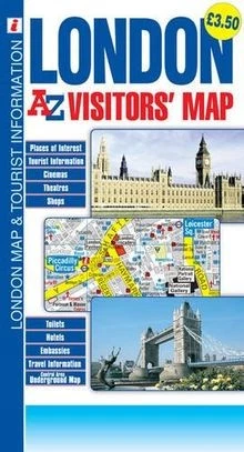 LONDON: A-Z VISITORS Map de Geographers A-Z Map Company | Livre | état ...