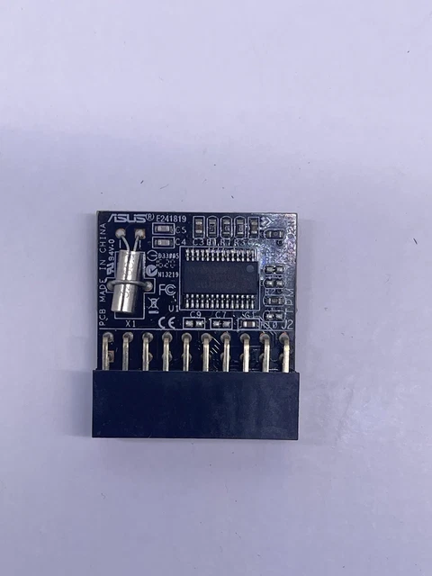 ASUS TPM/FW3.19 (TPM) Module Motherboard (20-1 Pin) REV 1.02H EUR 23,83 ...