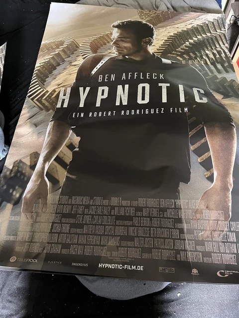 HYPNOTIC: 1 FILMPLAKAT DIN A0 , BEN AFFLEK, ROBERT RODRIGUEZ (REGIE ...