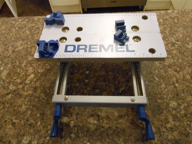 DREMEL PROJECT TABLE 2600 Vice Work Bench DIY £39.99 - PicClick UK