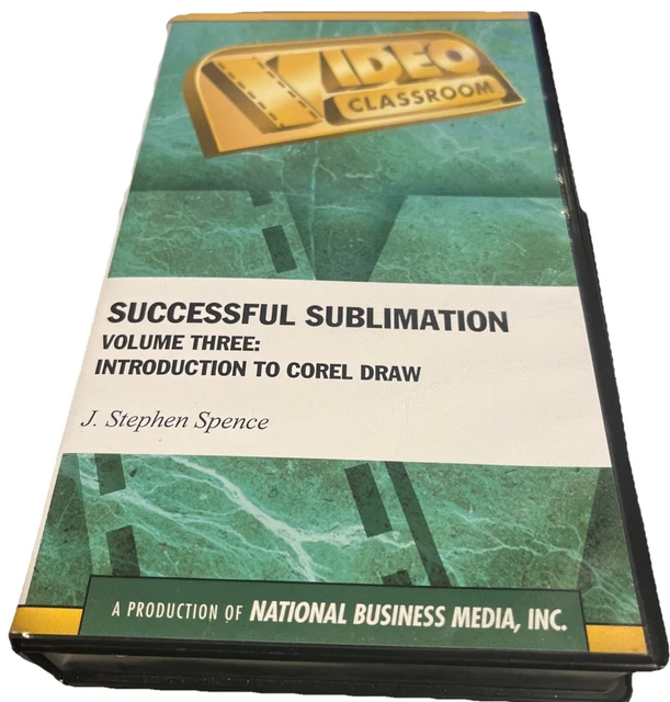 SUCCESSFUL SUBLIMATION VHS Vol Intro To Corel Draw Video Classroon ...