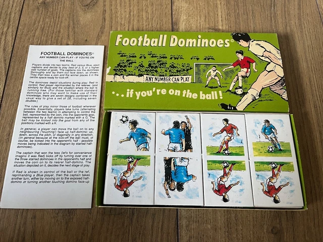 FOOTBALL DOMINOES - Complete / VGC £7.99 - PicClick UK