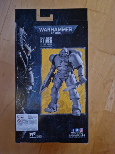 WARHAMMER 40K SPACE marine reiver Artist Proof - new / unpainted and ...