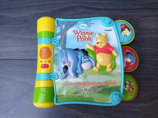 VTECH WINNIE THE Pooh Electronic 'Book Pooh's Adventure Book' £13.50 ...