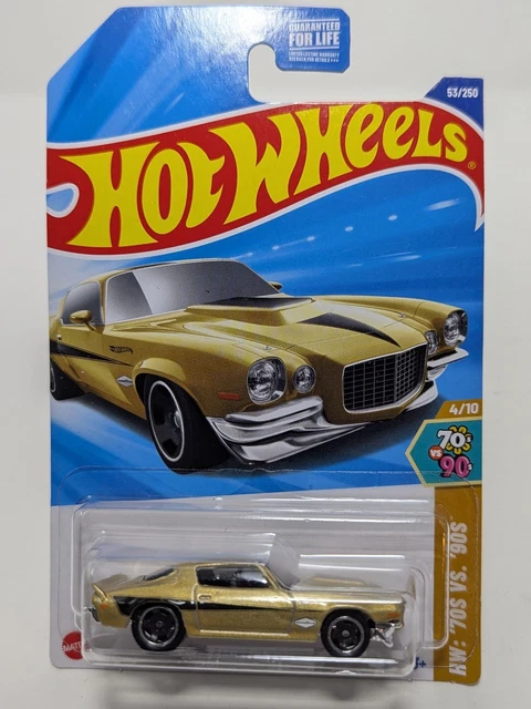 2025 🔥 HOT Wheels '70 Chevy Camaro Rs Hw '70 Vs '90 Series Hot Wheels ...