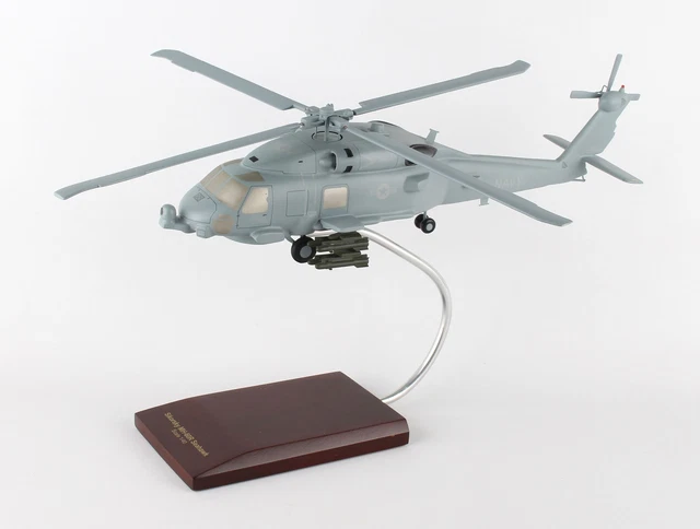 US NAVY SIKORSKY MH-60R Seahawk Anti Submarine Desk Top Helicopter 1/40 ...