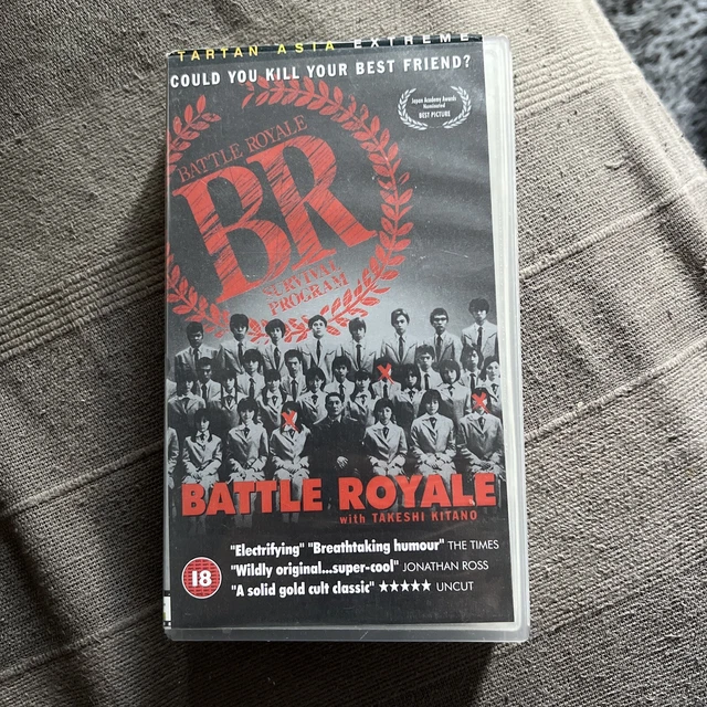 BATTLE ROYALE VHS Video Tape Pal £9.99 - PicClick UK