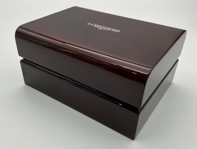 GENUINE LONGINES OEM Wooden Watch Box For Longines Spirit Collection ...