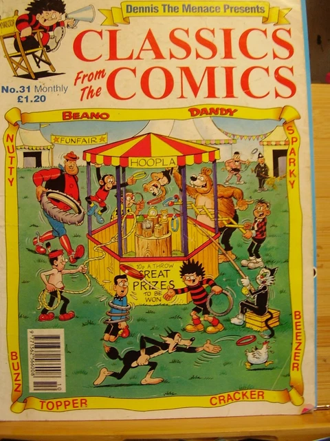 BEANO DENNIS THE Menace Presents Classics From The Comics Buzz Topper ...