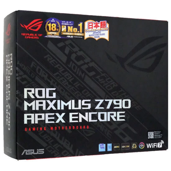 USED ASUS ATX Motherboard Rog Maximus Z790 Apex Encore Lga1700 With ...