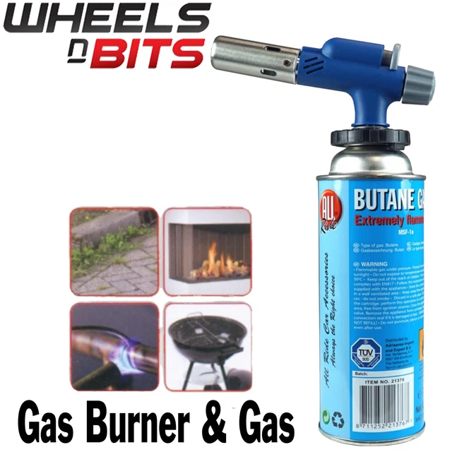 HAND HELD BUTANE Gas Burner Soldering torch Bunsen Weed Burner ...