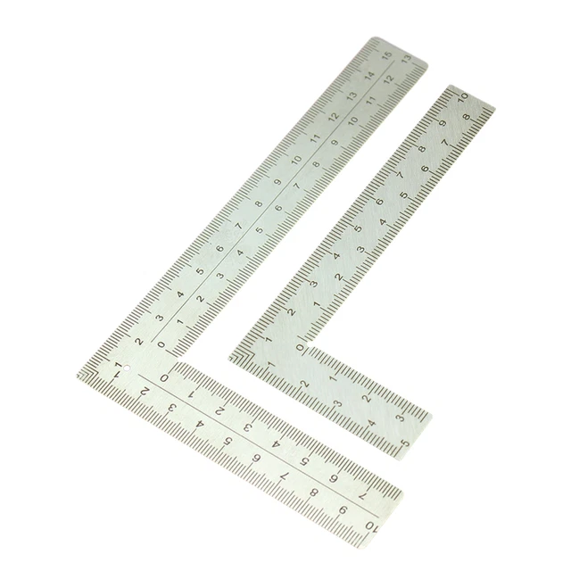 STAINLESS STEEL FRAMING Square, L Square 90 Degree Right Angle Ruler ...