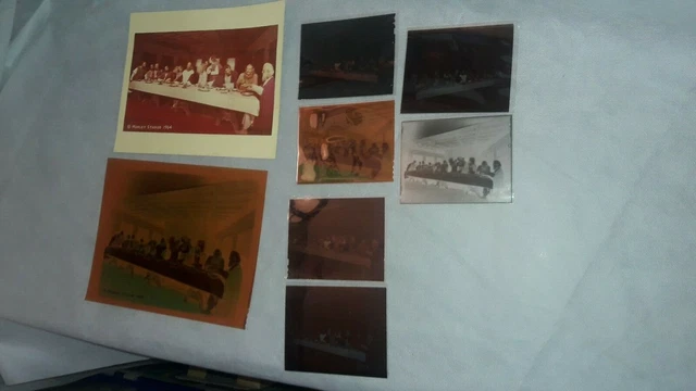 1964, &THE LAST Supper" Jesus Christ, Deciples, Photo+Photo Negs ...