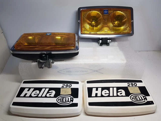 HELLA 290 FOG Light Iveco Turbostar Car Truck Bus Vintage No Carello ...