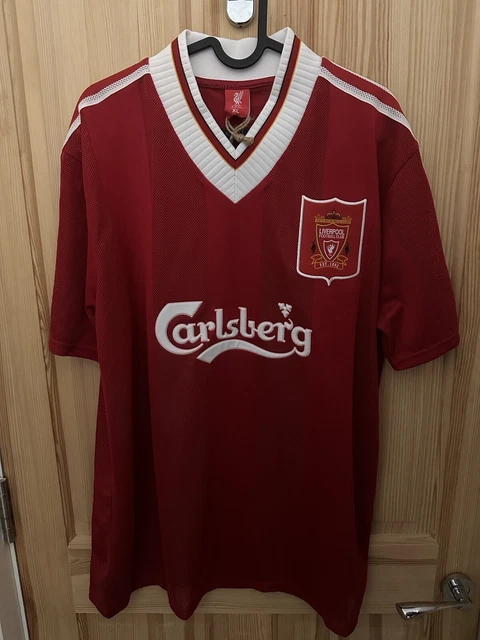 LIVERPOOL FC LFC Retro Home Shirt 95/96 New With Tags £47.99 - PicClick UK