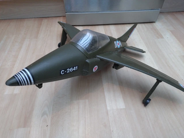 ORIGINAL CHERILEA VINTAGE Action Man Plane/ Fighter Jet Rare £70.00 ...