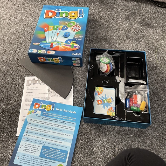 DING! BOARD CARD Game For The Uno Fans! Wiggles 2011 Age 8+ Family Fun ...