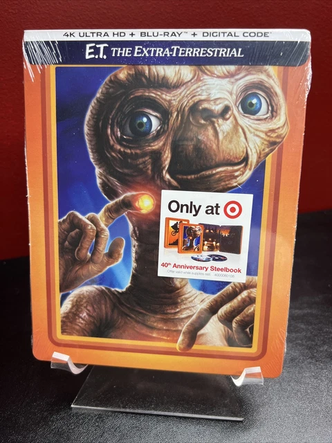 E.T. THE EXTRA-TERRESTRIAL 40th Anniversary Steelbook (4K UHD + Blu-ray + numérique) EUR 44,82 ...