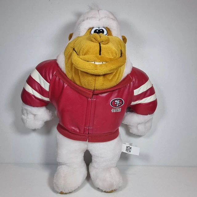 NFL SAN FRANCISCO 49ers Monkey Gorilla Mascot Plush Toy £14.99 ...