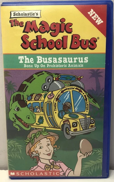 SCHOLASTIC MAGIC SCHOOL Bus Busasaurus VHS Video Tape Dinosaurs BUY 2 ...
