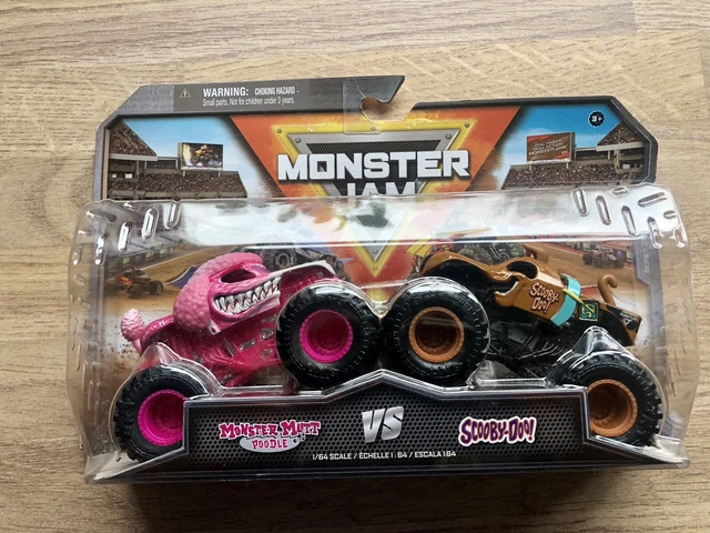 MONSTER JAM MONSTER Mutt Poodle VS Scooby Doo 2 Pack 1:64 £15.00 ...