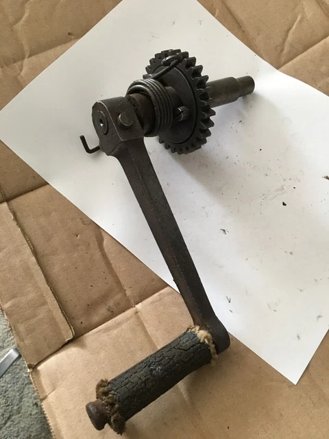 PRE WAR VINTAGE Bsa Scott Levis Brough ? Kickstart Shaft Quadrant £35. ...