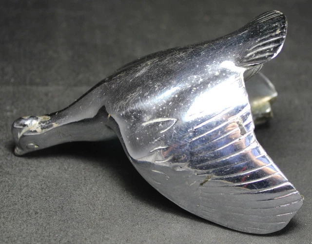 1931 FORD MODEL A "Flying Quail" Chrome Hood Ornament or Radiator Cover ...
