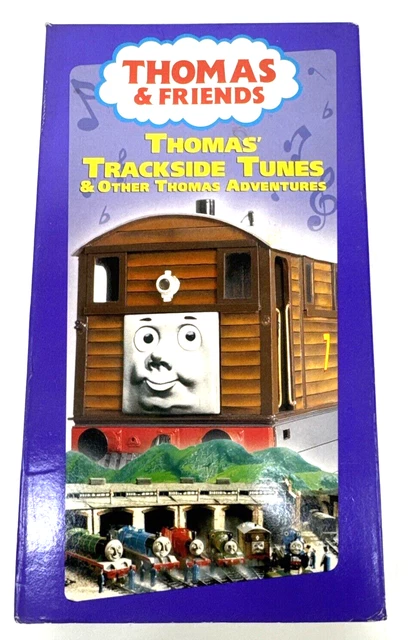 THOMAS THE TANK Engine & Friends Trackside Tunes VHS Tape 2001 Video ...