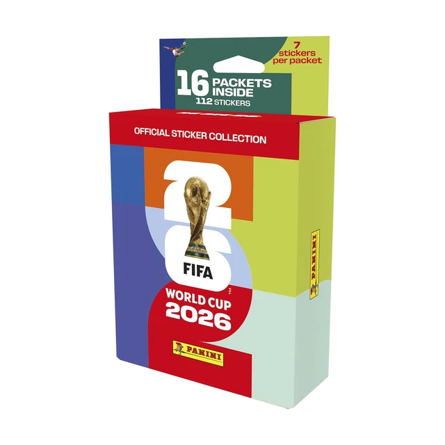 FIFA WORLD CUP 2026 Sticker Collection Mega Multiset Mega Multiset ...