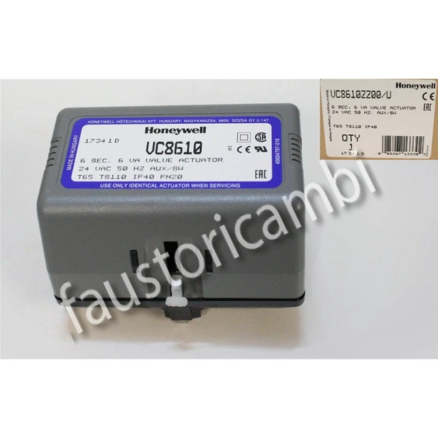 HONEYWELL 24V 2FILS + Micro Actionneur Vc8610 Vc8010 Vc8610Zz00/U ...