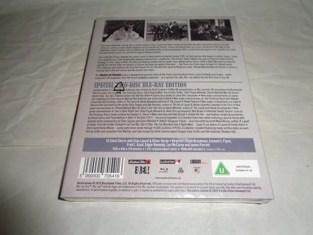 LAUREL AND HARDY The Silent Years 1928 Limited Edition Eureka Uk ...