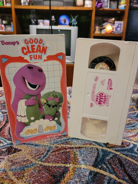BARNEY & FRIENDS 1998 VHS Good, Clean Fun with White Tape £10.83 ...