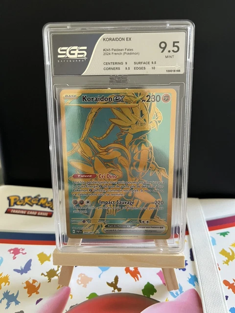 CARTE POKÉMON KORAIDON EX 245/091 GOLD Destinées De Paldea EV4.5 FR EUR 75,00 - PicClick FR