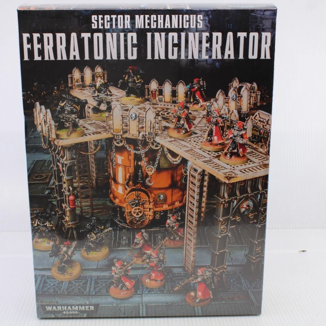 H WARHAMMER 40,000 40k Set Sector Mechanicus Ferratonic Incinerator NIB ...