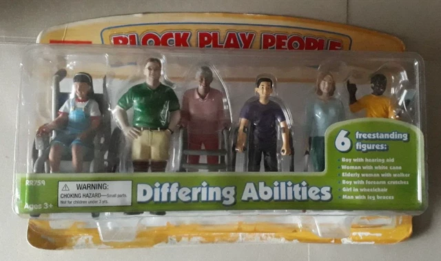 DIFFERING ABILITIES BLOCK Play People Set Lakeshore RR759 £39.99 ...