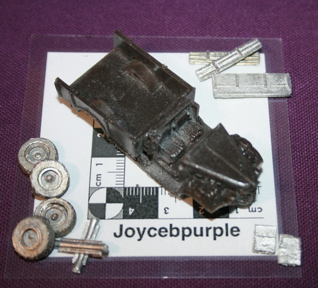 CMT 49 CHEVY LWB & 20mm Breda AA Gun 1:76 scale metal & resin model ...