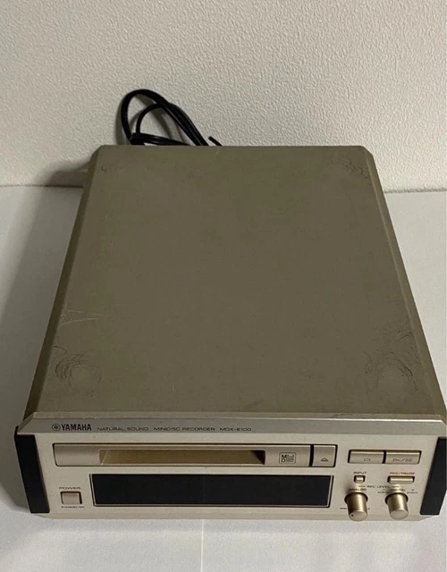 LETTORE MD YAMAHA MDX-E100 funzionante funzionamento di riproduzione ...