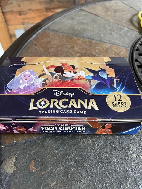 DISNEY LORCANA: THE First Chapter Booster Box Display - 24 Packs - New ...