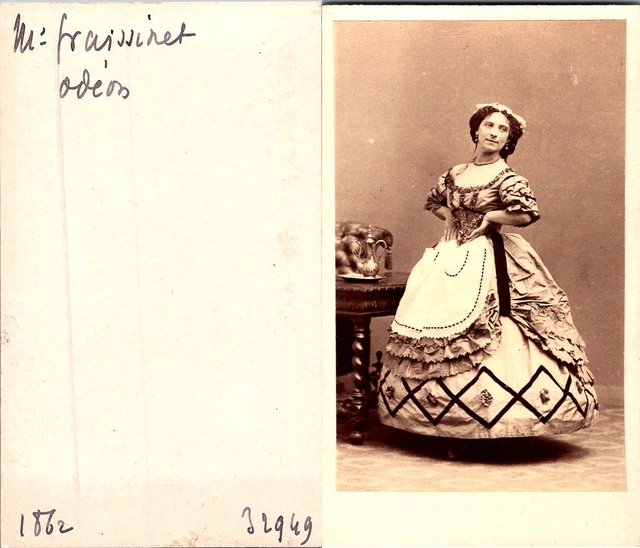 ACTRESS THEATRE, THE Actress Miss Fraissinet du Théâtre de l'Odeon ...