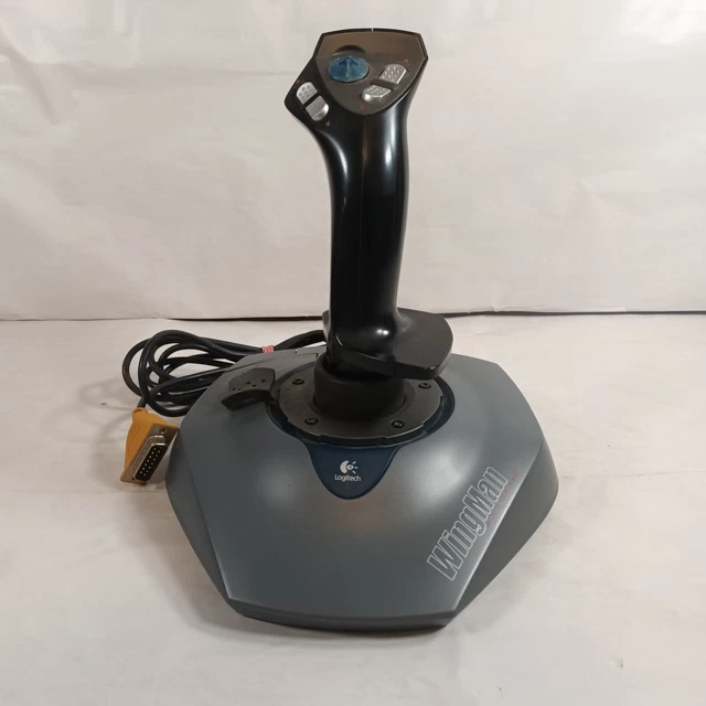 RETRO LOGITECH WINGMAN Extreme Digital 3D Joystick Flightstick 15 Pin £ ...