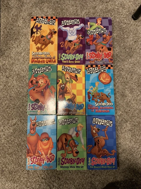 VINTAGE CARTOON NETWORK Scooby Doo VHS Lot Of 9 Classic $55.00 ...