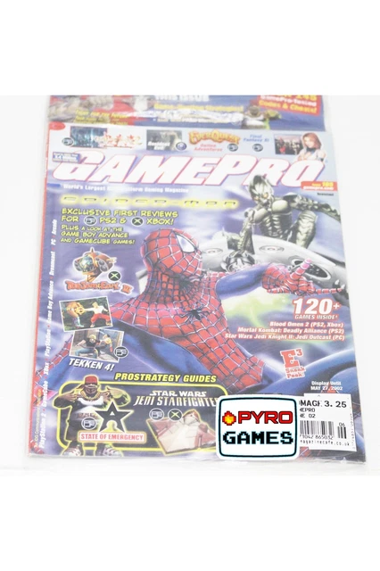 GAMEPRO (US) MAGAZINE - June 2002 - Issue 165 - Spider-Man - with ...