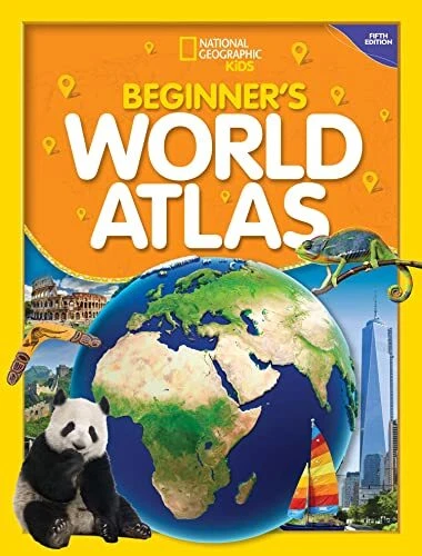 BEGINNER'S MONDE ATLAS,5TH Edition (National Geographic Kids) Par ,Neuf ...
