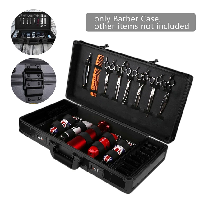 PORTABLE BARBER STYLIST Tool Box Professional Hairdressing Stylist ...