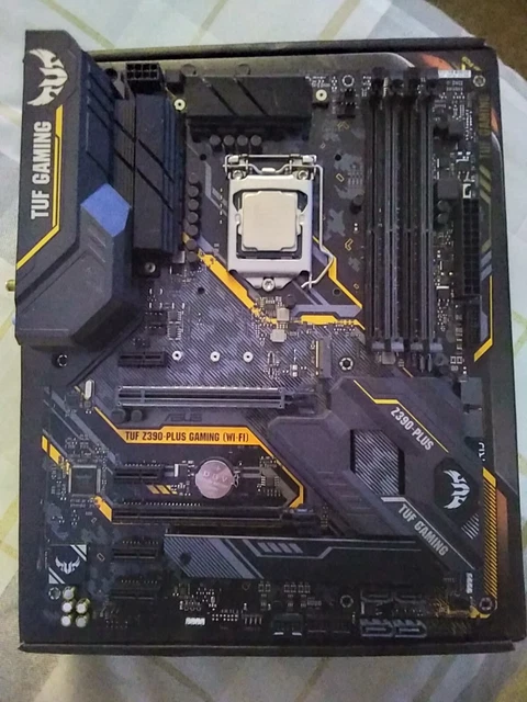 ASUS TUF Z390-PLUS Gaming Intel 8/9th Gen +evo nvme m2 500gb ssd with ...